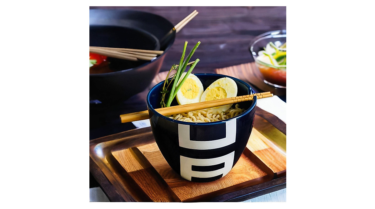 JUST FUNKY My Hero Academia Class 1-A Ramen Bowl – 15 oz Ceramic Soup Bowl