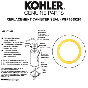 Kohler Genuine Part Gp1059291 Canister Seal - 6 PACK