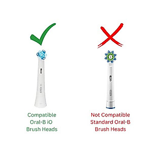 HOYT DESIGN for Oral-B iO Countertop Electric Toothbrush Brush Head Holder (Only Compatible with iO Series Heads)
