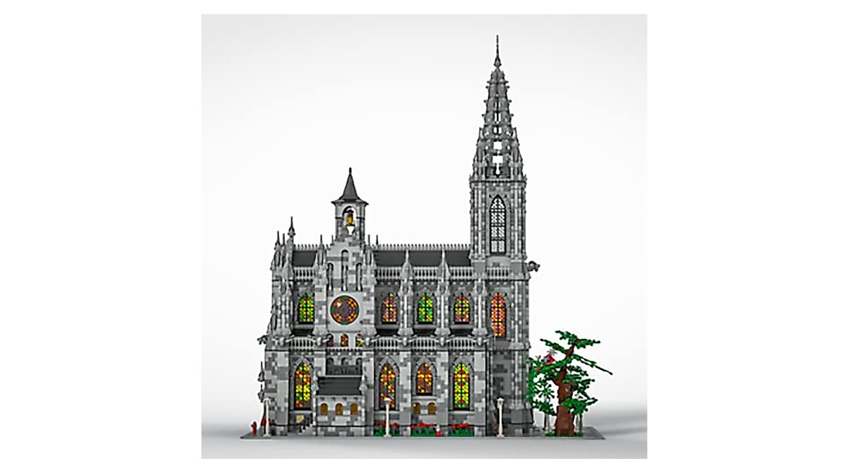 Build a Majestic Cathedral with 21755 PCS LEGO-Compatible Blocks