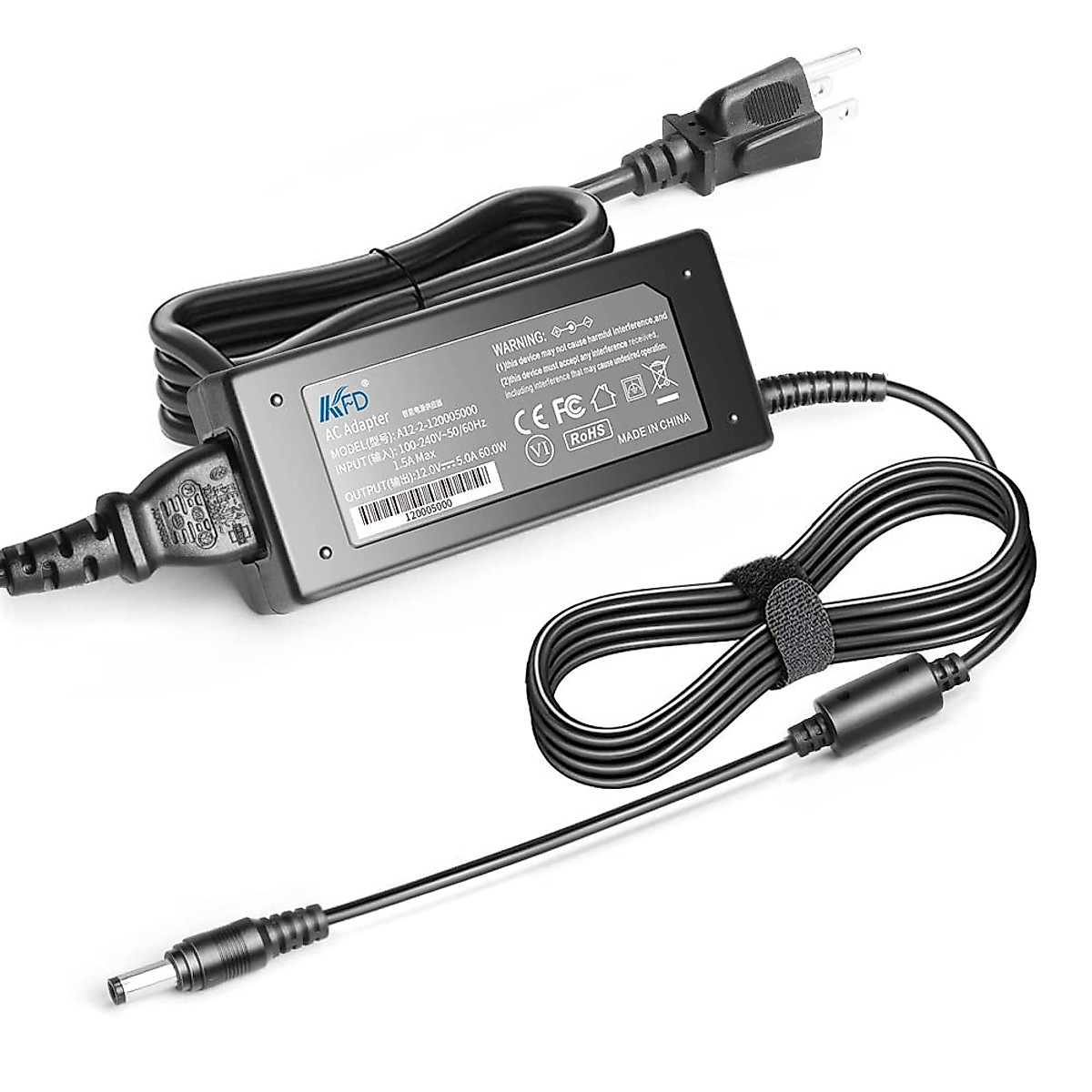 KFD AC Adapter for Zebra ZQ510 ZQ500 ZQ520 QLN320 QLN220 Printer ZQ52-AUE0000-00 ZQ52-AUE0010-00 FSP FSP050-DBCD1 P1026943-2 9NA0501609 ZQ52 QN4 QN2 QN3 QH2 QLn220 QLn320 QLn420 QLn-EC4 Power Supply