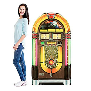 Cardboard People Wurlitzer Jukebox Life Size Cardboard Cutout Standup