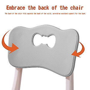 LUUYOUU Kids' Desk Chairs Adjustable Height is Suitable for Children's Chairs Used in Families, Schools and Day-Care Between 2-10 Years Old The Max Bearing Capacity is 220LB(5PCS-Beige)