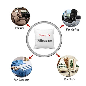 ShareJ 4 Pack Decorative Pillow Cover Waiting Lighthouse Throw Pillow Cases Home Decor Indoor Gift Kitchen Garden Sofa Bedroom Car Living Room 18"X18" Super Soft Pillowcase