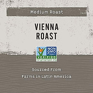 Allegro Coffee Vienna Roast Whole Bean Coffee, 12 oz