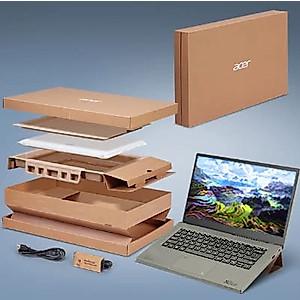 Acer Aspire Vero 14" FHD Slim Laptop, EVO 10-Core Intel i7-1255U, Thunderbolt4, Wi-Fi 6E, Backlit KB, Fingerprint, 1080p Wabcam, Bluetooth 5.1, Win11, w/Mousepad (16GB RAM | 1TB SSD)