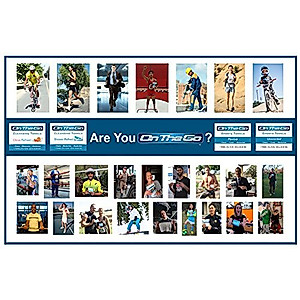 On The Go Towels Shower Refresh Large Body Wipes (40)