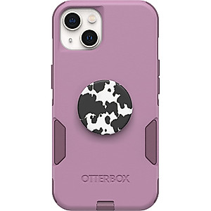 Bundle: OtterBox COMMUTER SERIES for iPhone 13 - (MAVEN WAY) + PopSockets PopGrip - (IT’S A MOOD)