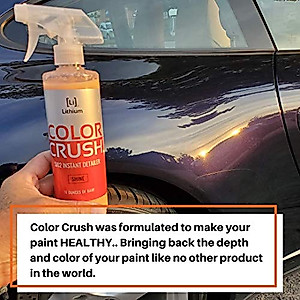 Color Crush- A rather intense approach to an Instant Detailer, Infused with color enhancing technology - Extremely Hydrophobic ingredients, Color Crush will outlast any detailer on the planet