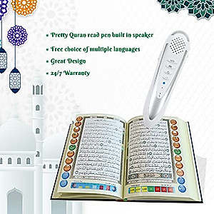 CG Quran Reading Pen, Smart Electronic Talking, M9-8GB Electronic Reader Pen, Word-by-Word Digital Holy Recorder, Loading on Many Reciters and Languages with 6 Book, Ramadan Gift
