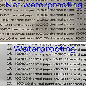 200 pages, thermal printer paper 8.5 x 11, letter, folded, continuous, perforated, quick dry for pen, not 3 proofing, BPA free. For IOOIOO, Peripage, Munbyn, Jadens, Hprt, Phomemo…(lasting 3 years)