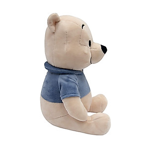 Lambs & Ivy Disney Baby Forever Pooh Bear Plush, Beige/Blue