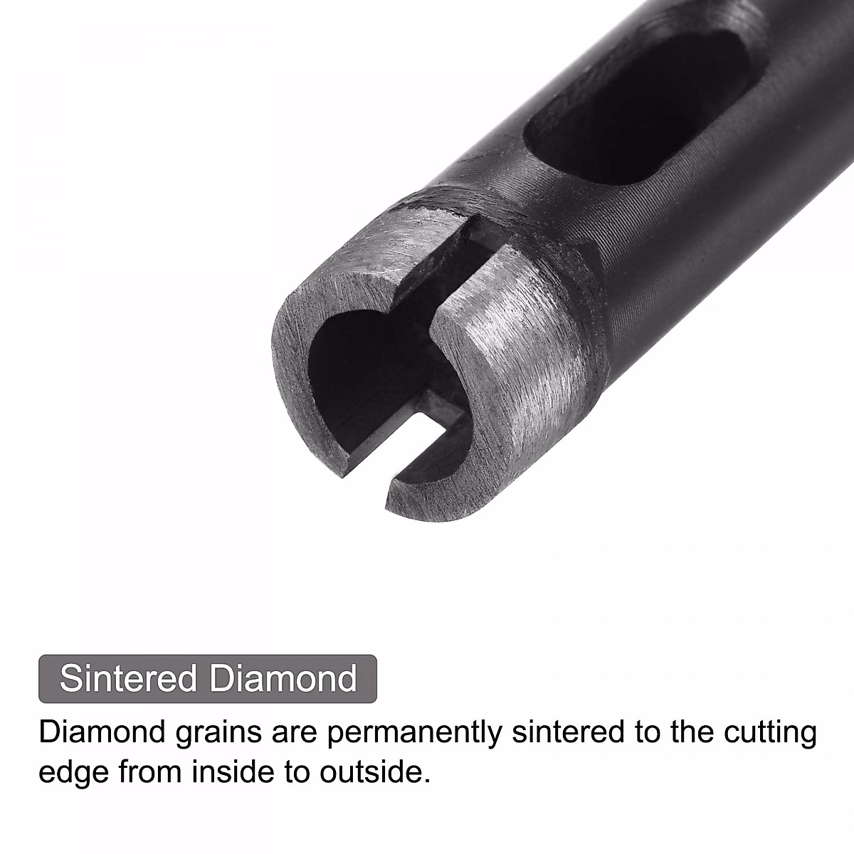 uxcell Diamond Hole Saw Core Drill Bit, 16mm Diameter 1/4" Hex Shank Sintered Diamond Hole Cutter for Masonry Porcelain Tile Marble Stone 2pcs