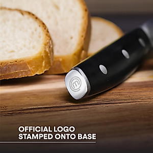 MasterChef Bread Knife 13" with High Carbon Stainless Steel Blade and Triple Riveted Handles, Professional Quality Kitchen Knife for Precision Cooking at Home, Perfectly Balanced, Razor Sharp