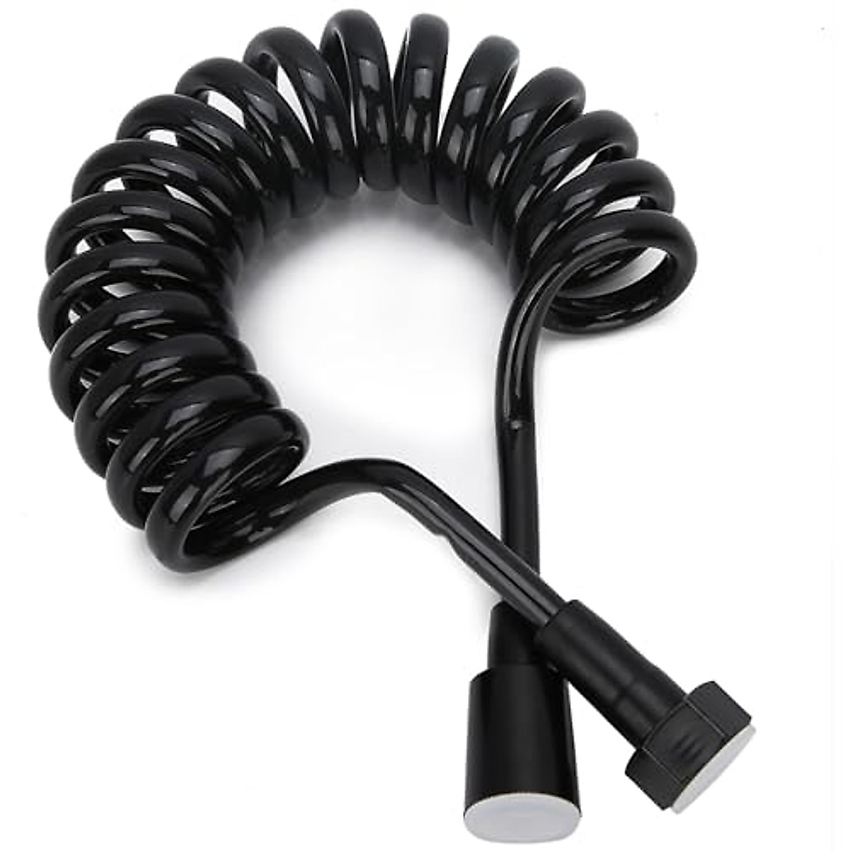 2m Spring Hose with Universal Shower Connector for Bidet Toilet Spray