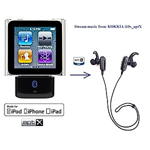 KOKKIA Marathons_3codecs : Bluetooth Stereo Headset with 3 codecs (SBC, aptX, FastStream). Compatible with Bluetooth iPhones,iPads/iPods and Other Bluetooth Stereo Sources.