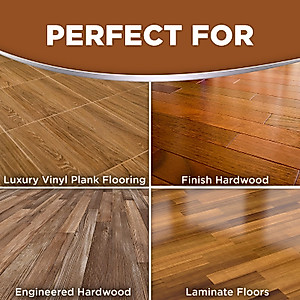 Weiman Wood Floor Polish and Restorer 32 Ounce (2 Pack) - High-Traffic Hardwood Floor, Natural Shine, Removes Scratches, Leaves Protective Layer