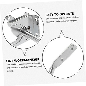 OSALADI Hidden Door Latch Gate Latch Pull Heavy Duty Gate Latches for Metal Fence Gate Locks for Wooden Gates