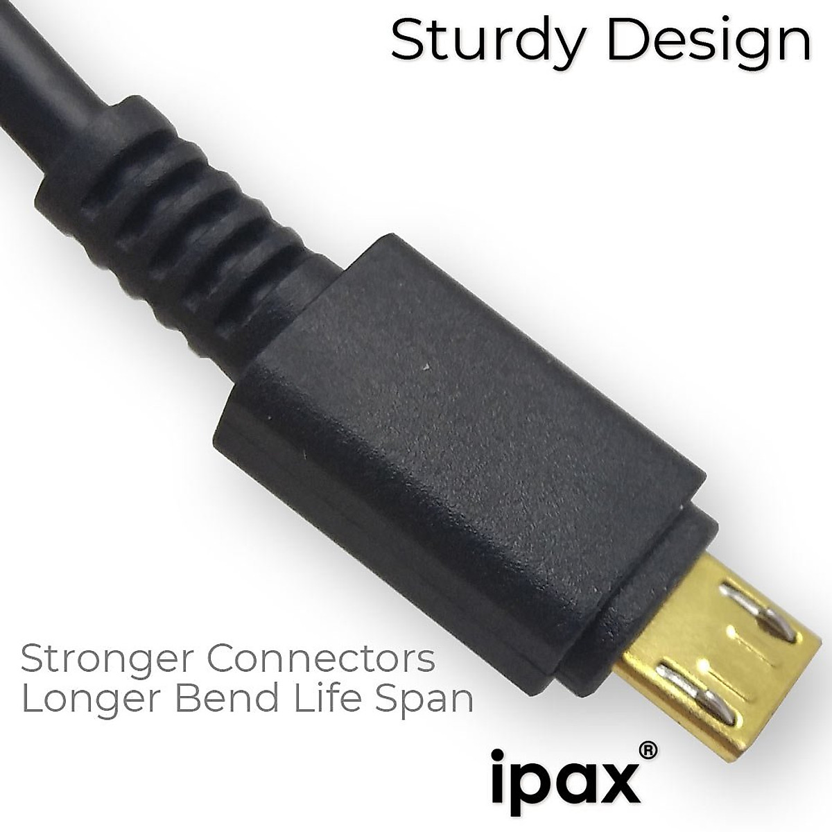 2x 1Ft Short Micro-USB to USB2.0 Fast Charging Cable Cord Compatible with Samsung Galaxy S7 S6 Edge Plus CDMA LTE, S4 i9190/i9192/I9195/i9195i, S3/S2/J7/J5/J3/J2/A7/A5/A3, Motorola Nexus6 Nexus7