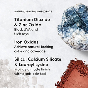 bareMinerals Original Loose Powder Foundation SPF 15, Lightweight Mineral Loose Powder Foundation Makeup, Buildable Coverage, Talc Free, Vegan (Light Beige 09)