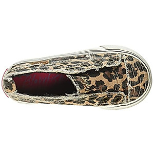 Blowfish Malibu Girls Play-k Sneaker, Natural City Kitty, 4 Big Kid