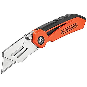 BLACK+DECKER Utility Knife with Blade Storage (BDHT10002)