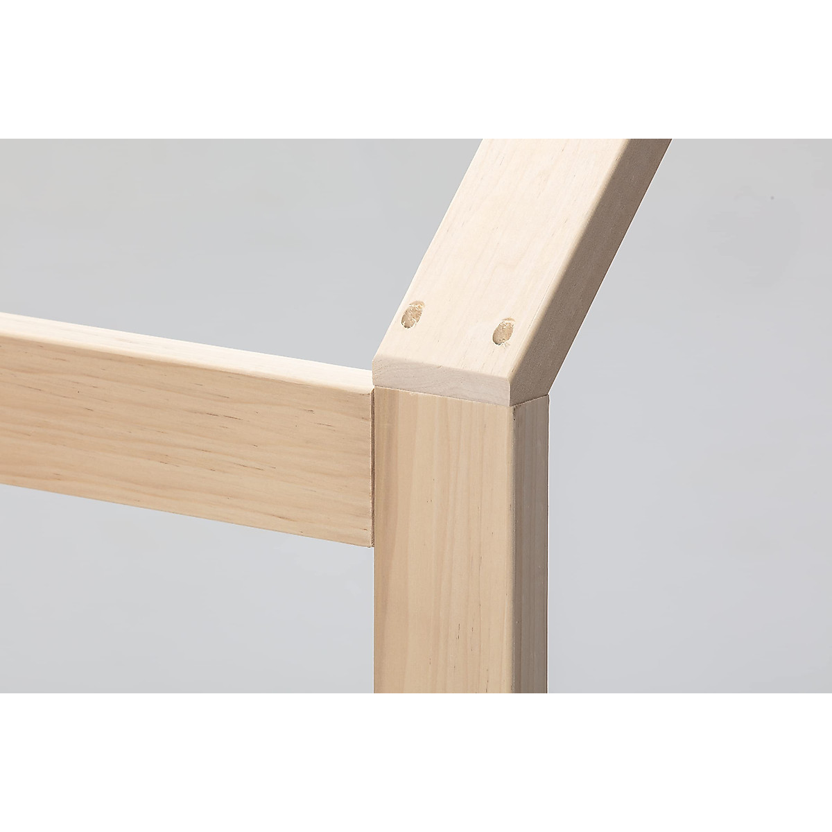 Montessori House Bed Frame Twin Full or Queen Solid Wood MADE IN USA