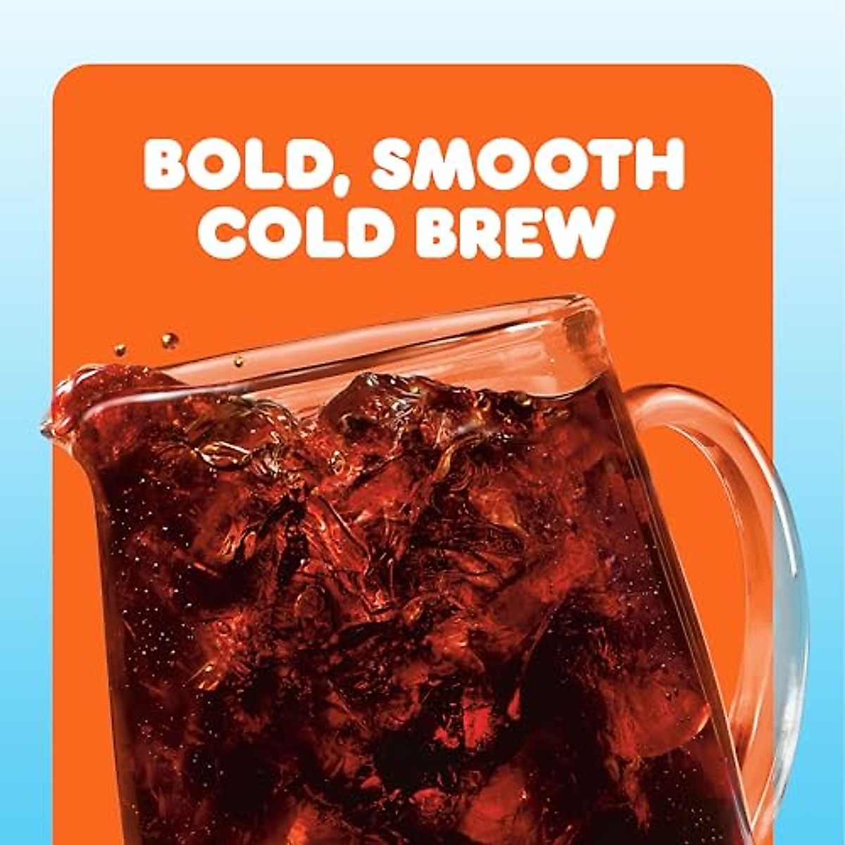 Dunkin' Cold Brew Ground Coffee Packs, 8.46 Ounces (Pack of 6)