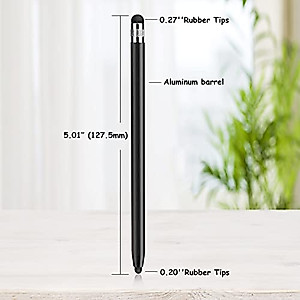 Stylus for Touch Screens, Digiroot 4-Pack Stylus Pens High Sensitivity & Precision Capacitive Stylus for iPhone/iPad Pro/Tablets/Samsung/Galaxy/PC……