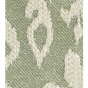 Surface Style Printed Polyester Blend Heavy Weight Fabric by The Yard, Upholstery and Home Décor, Oeko-TEX Certified, 54" Wide, (Ikat Wanderlust, Sage) 54 Inches