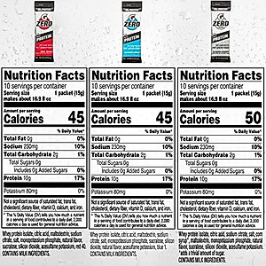 Gatorade Zero with Protein Powder Packets, 10g Whey Protein Isolate, Zero Sugar, Electrolytes, 3 Flavor Variety Pack, 0.52oz (Pack of 30)