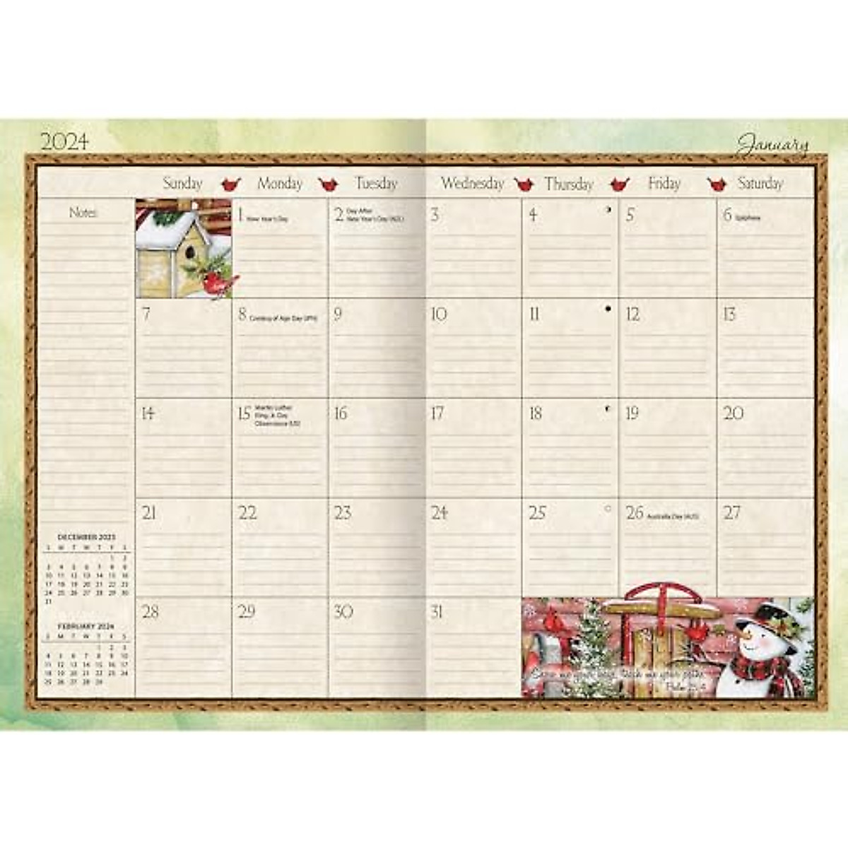 LANG Bountiful Blessings™ 2024 Monthly Planner (24991012096)