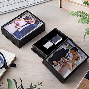 Elite Flash Drive Box with Photo Cover - Pack of 12