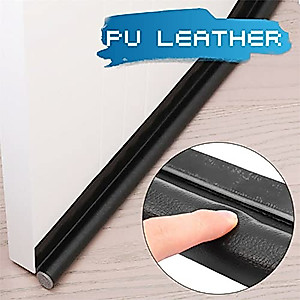 Under Door Draft Stopper 37 Adjustable Window Door Sweeps Easy to Cut and Washable Energy Saving Reduce Noise Window p15414 0