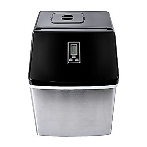 BybAgs ICES Ice Maker Home Small Automatic Icehine Large Capacity 24H Icehine Commercial Milk Tea Shop