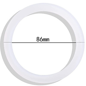 Silicone Jar Gaskets Rubber Seal Ring Gasket Sealing Rings for Regular Wide Mouth Mason Jars Canning Leak-proof Gaskets (10pcs 70mm)