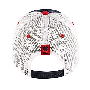 Black Clover Usa Two-tone Vintage Adjustable Navy/Red/White Mesh - Adjustable