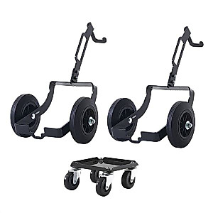 Black Ice Three-Piece Drivable Snowmobile Dolly