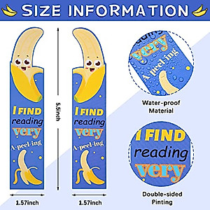 Bookmarks for Kids Scratch and Sniff Bookmarks Fruit Scented Fun Bookmarks Classroom Bookmarks Cute Bookmarks for Students Teens Food Lovers, 12 Styles (36 Pieces)