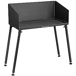 Stanbroil 30 Inch Camp Cooking Table with Foldable Three-sided Windscreen and Legs, Perfect for Dutch Oven Cooking with Charcoal Briquettes and Food Preparation