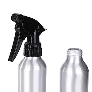 DOWEI 250ml Aluminum Empty Spray Bottles,2pcs Reliable Sprayer Empty Spray Bottles 250ml Aluminum Bottle for Hairdressing Tattooing Green Soap Flowers Water Sprayer Tool