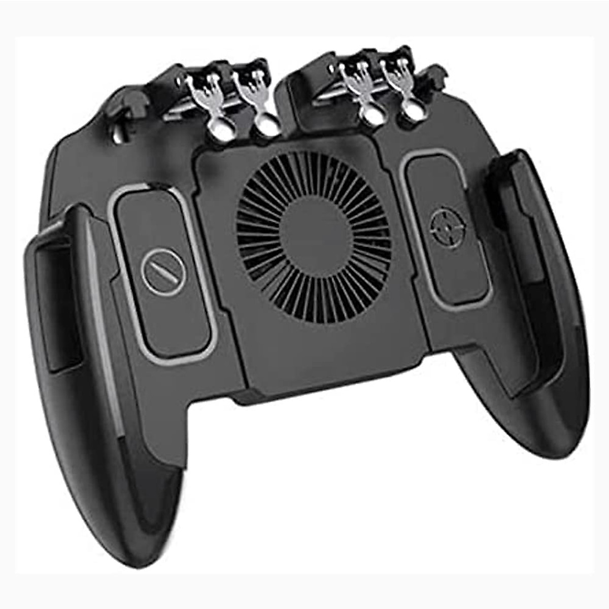 Phone Game Radiator Muted Cooling Fan 2 Triggers Gaming Grip Handle Game Controller