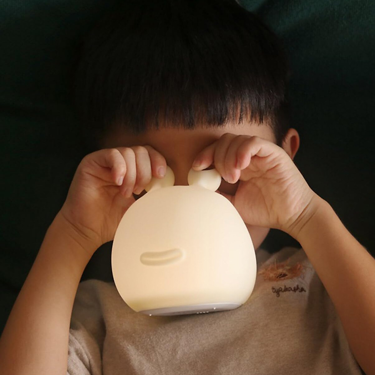 Uonlytech Cartoon Night Light Slug Silicone Bedside Sleeping Decorative Desktop Light Table Lamp for Kids Home Bedroom Baby Girls