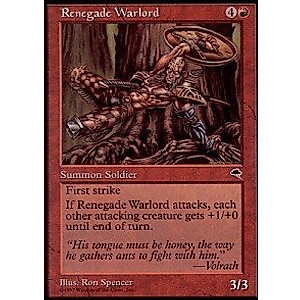 Magic: the Gathering - Renegade Warlord - Tempest