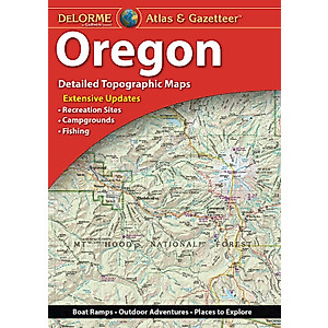 Oregon (Delorme Atlas & Gazetteer)