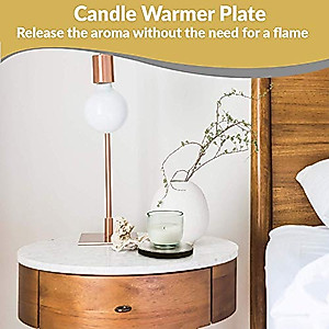 Coffee Mug Warmer for Desk - Electric Cup Warmer for Desk - 2-Setting Coffee Cup Warmer for Coffee - Safe, Easy-to-Use Mug Warmer Coffee Warmer for Desk Heated Coffee Mug DiviniTi (NO Mug Included)