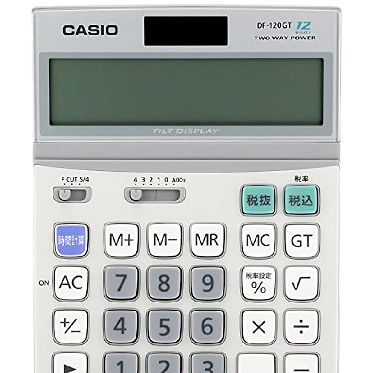 Casio Desk Calculator Type DF-120GT-N (Japan Import)