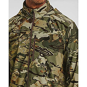 Under Armour Backwoods Hybrid Jacket, Ua Forest 2.0 Camo (988)/Black, Small