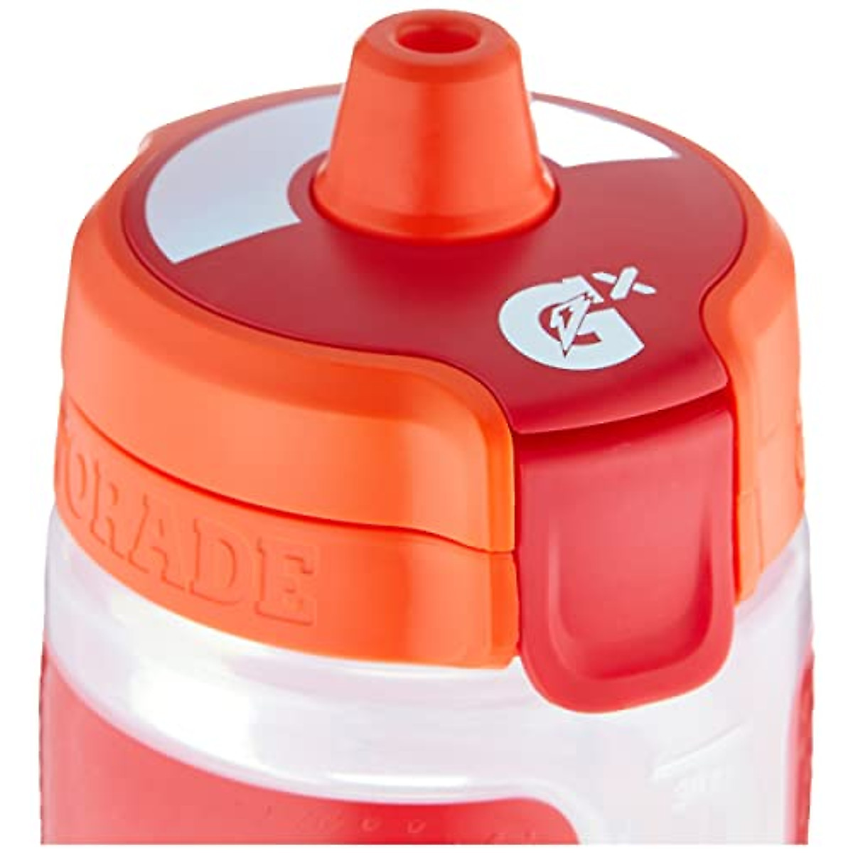 Gatorade Gx Hydration System, Non-Slip Gx Squeeze Bottles Faded Flag & Gx Hydration System, Non-Slip Gx Squeeze Bottles Neon Yellow Plastic, 30 Oz