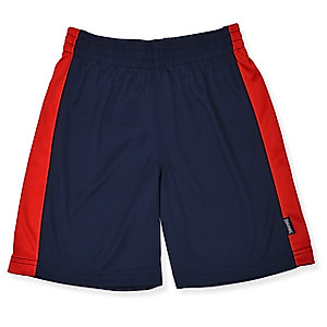 Spalding Little Boys Muscle Tank Active Athletic 2-Piece Short Set, Red Coast, 2T